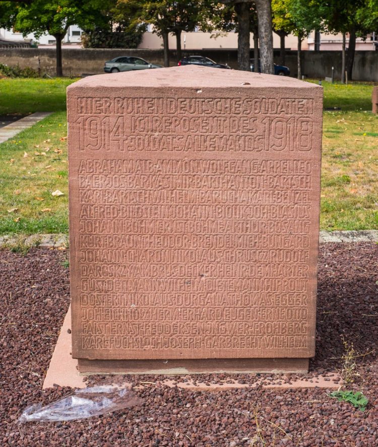 A German Soldiers' Cemetery in the Deep Heart of France - Deep Heart of ...