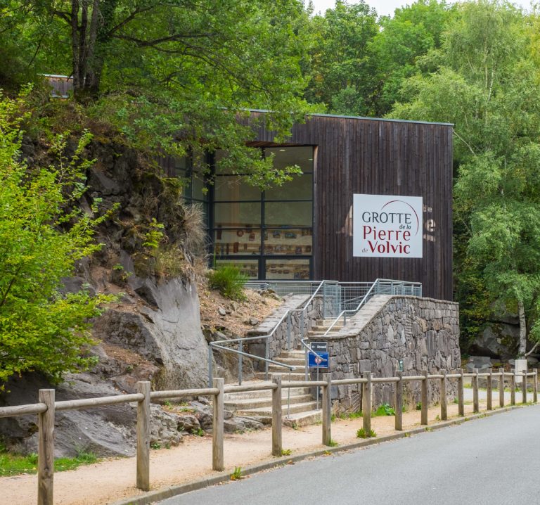 VOLVIC - Source of the "Black Architecture" in the Deep Heart of France ...