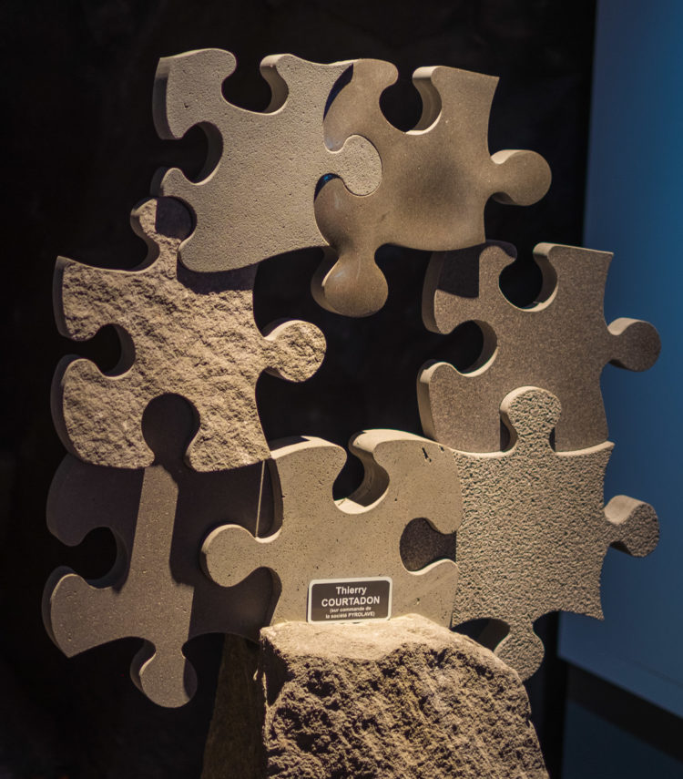 VOLVIC - Source of the "Black Architecture" in the Deep Heart of France ...