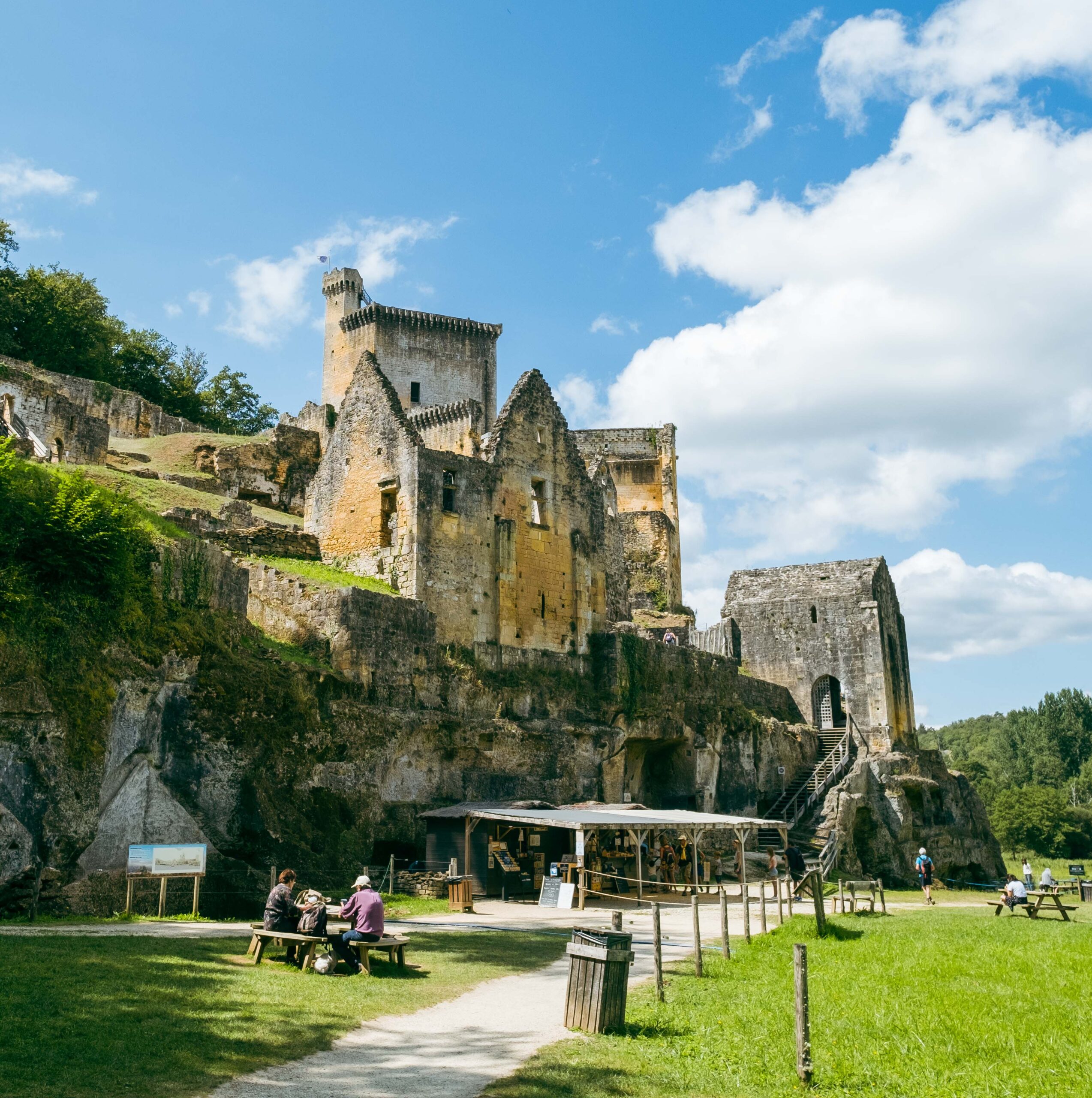 Visit Commarque - an incredible ruined castle with prehistoric roots ...
