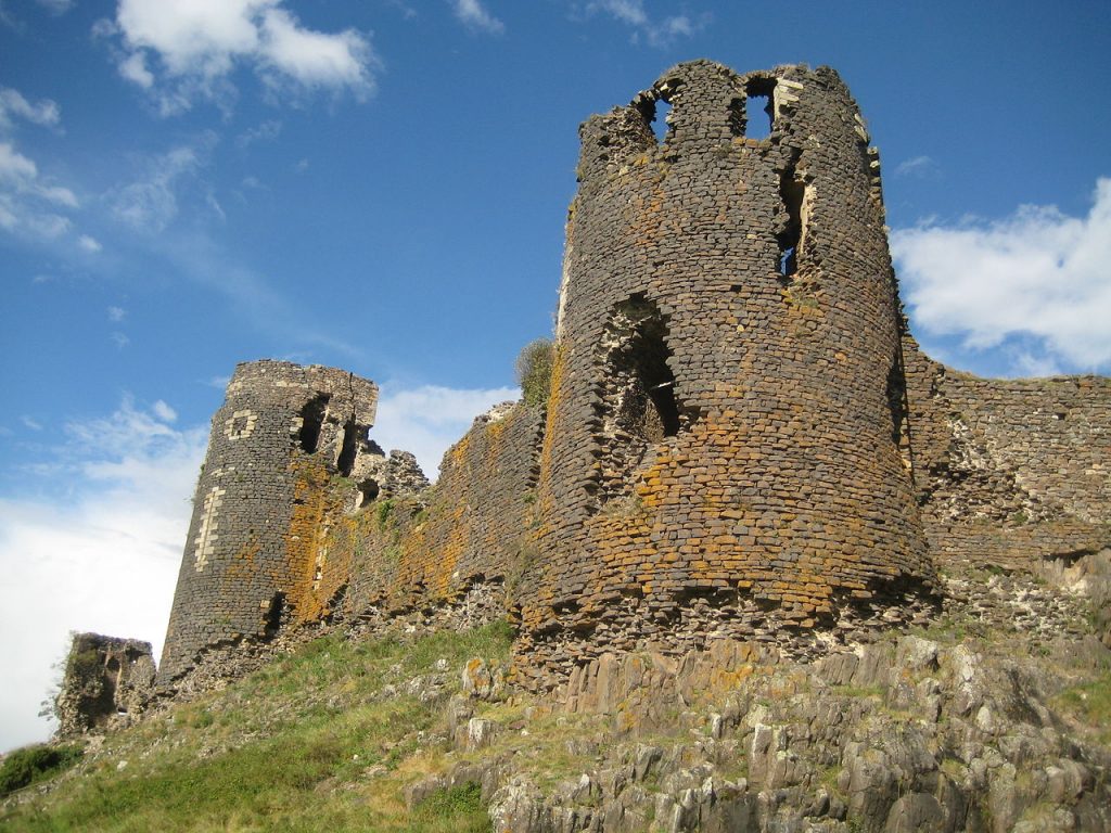 Reflections on the Ruined Castle at Montmorin - Deep Heart of France