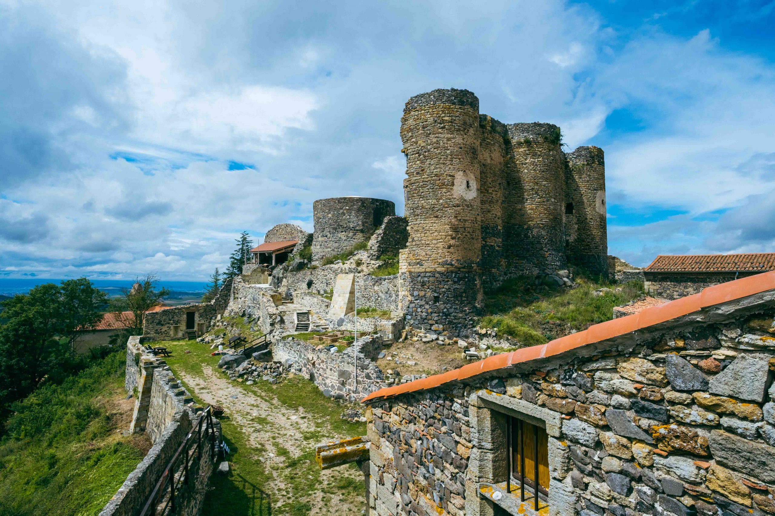 Reflections on the Ruined Castle at Montmorin - Deep Heart of France